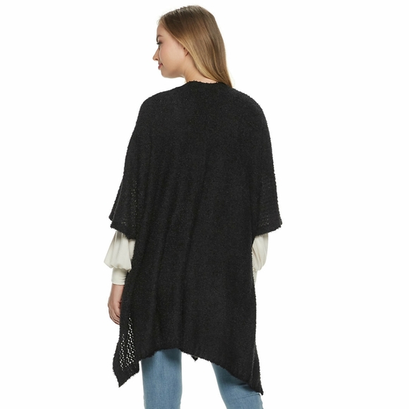 LC Lauren Conrad | Sweaters | Nwt Lc Lauren Conrad Eyelash Stitch Ruana ...